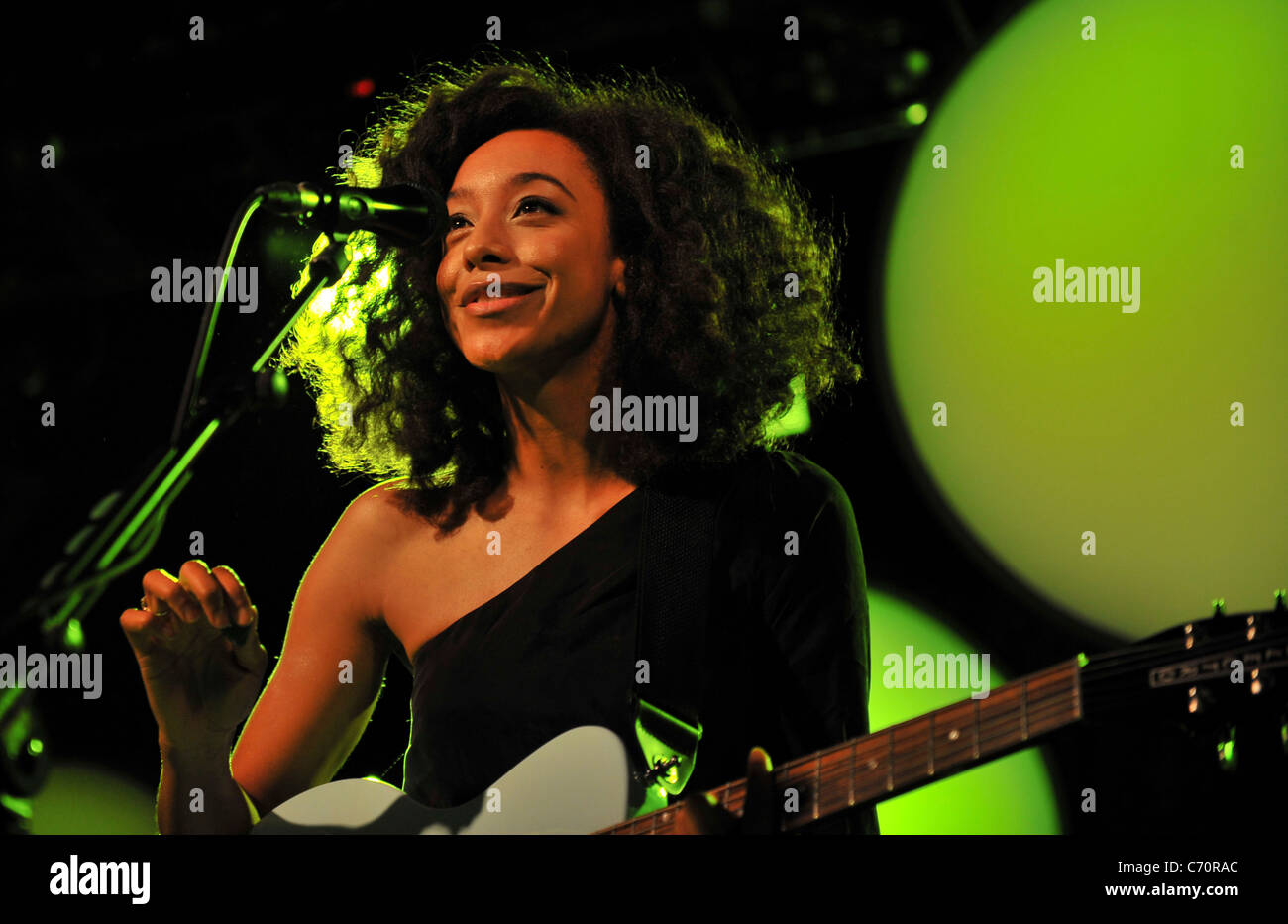 Corinne Bailey Rae performs at Leeds Metropolitan University Leeds ...