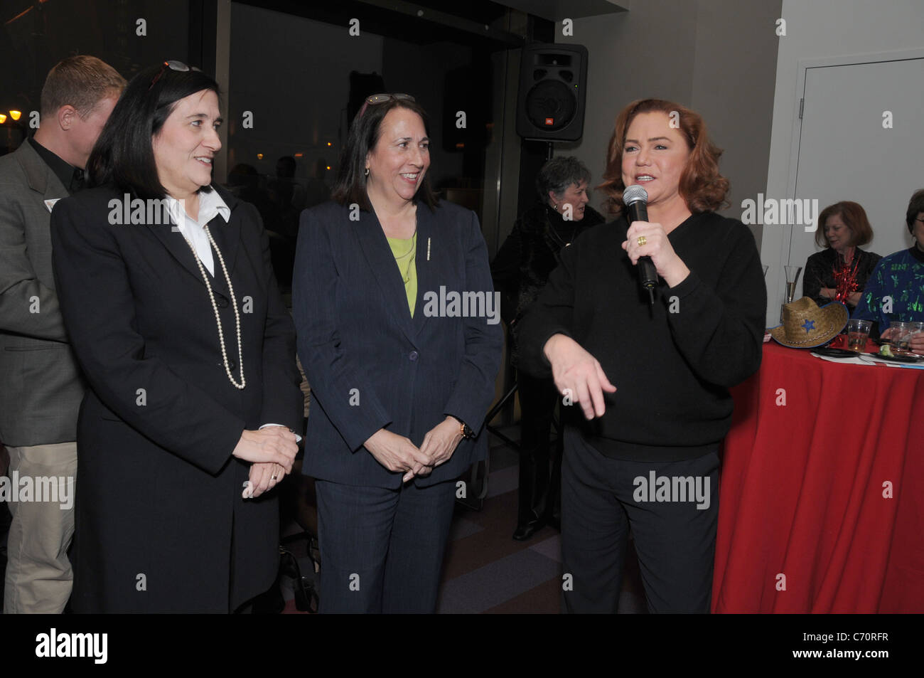 Margaret Engel and Allison Engel and Kathleen Turner A reception for ...