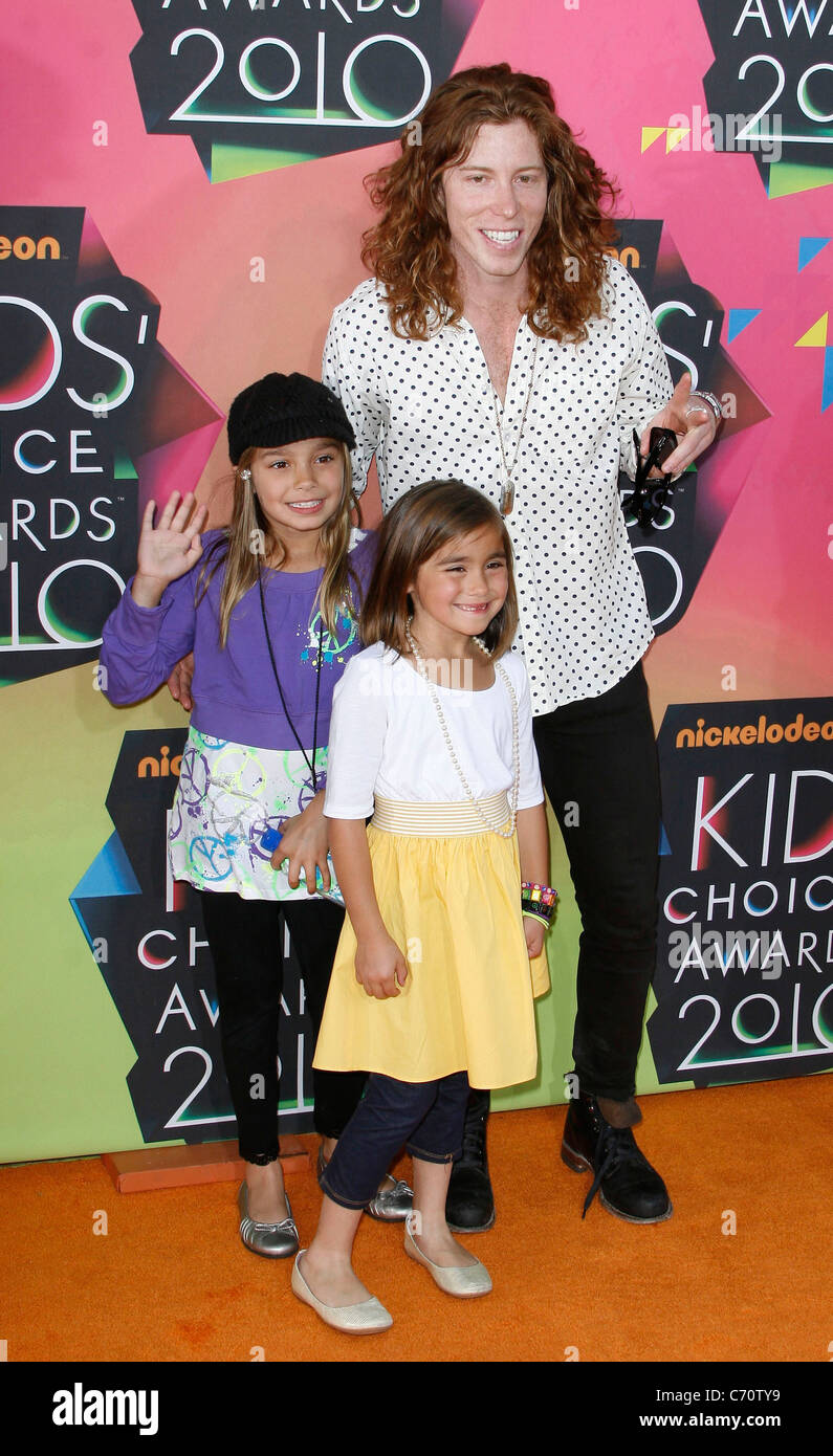 Shaun White and guests Nickelodeon's 23rd Annual Kids' Choice Awards ...