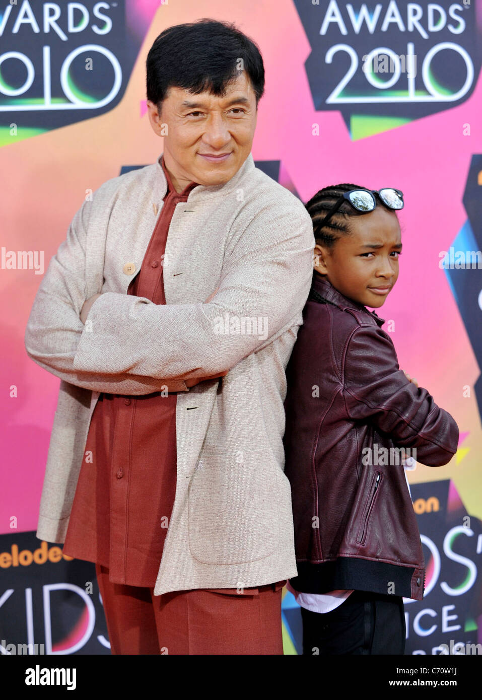 Jackie Chan and Jaden Smith Nickelodeon's 23rd Annual Kids' Choice ...
