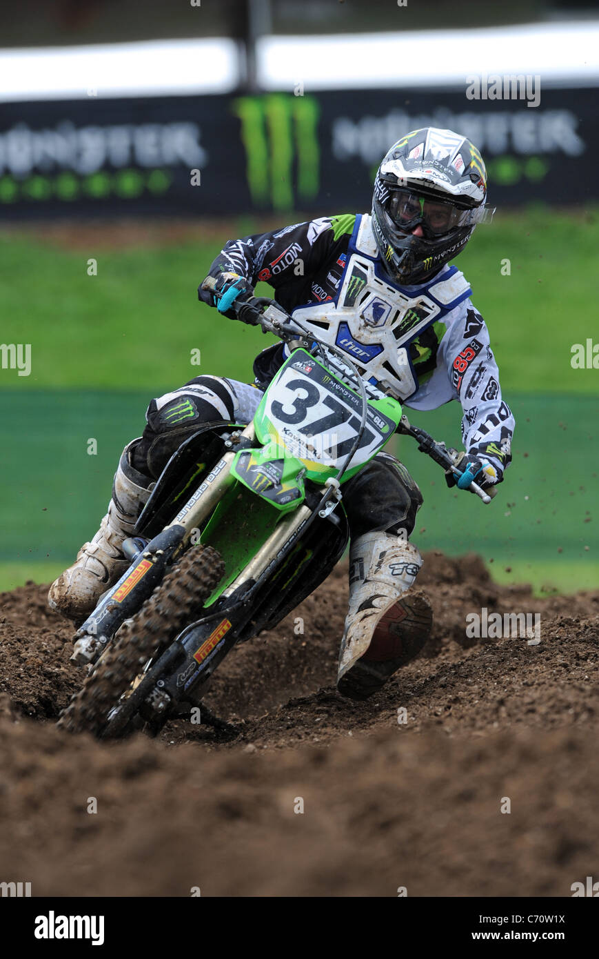 Dirt track motorbike racing motocross hi-res stock photography and ...