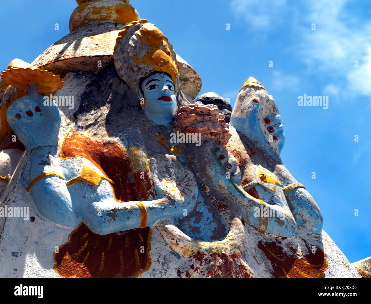 Anse La Raie Mauritius Vishnu Stock Photo - Alamy