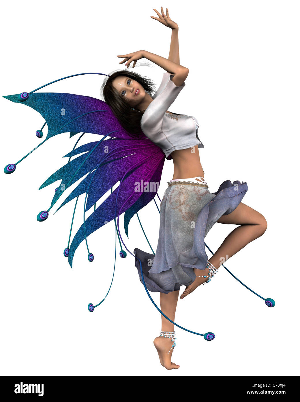 Fairy Dancer - 2 Stock Photo - Alamy