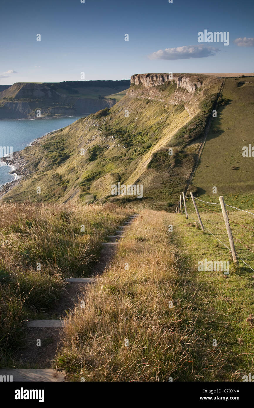 South West Coast Footpath on the Jurassic Coast and the Isle of Purbeck ...