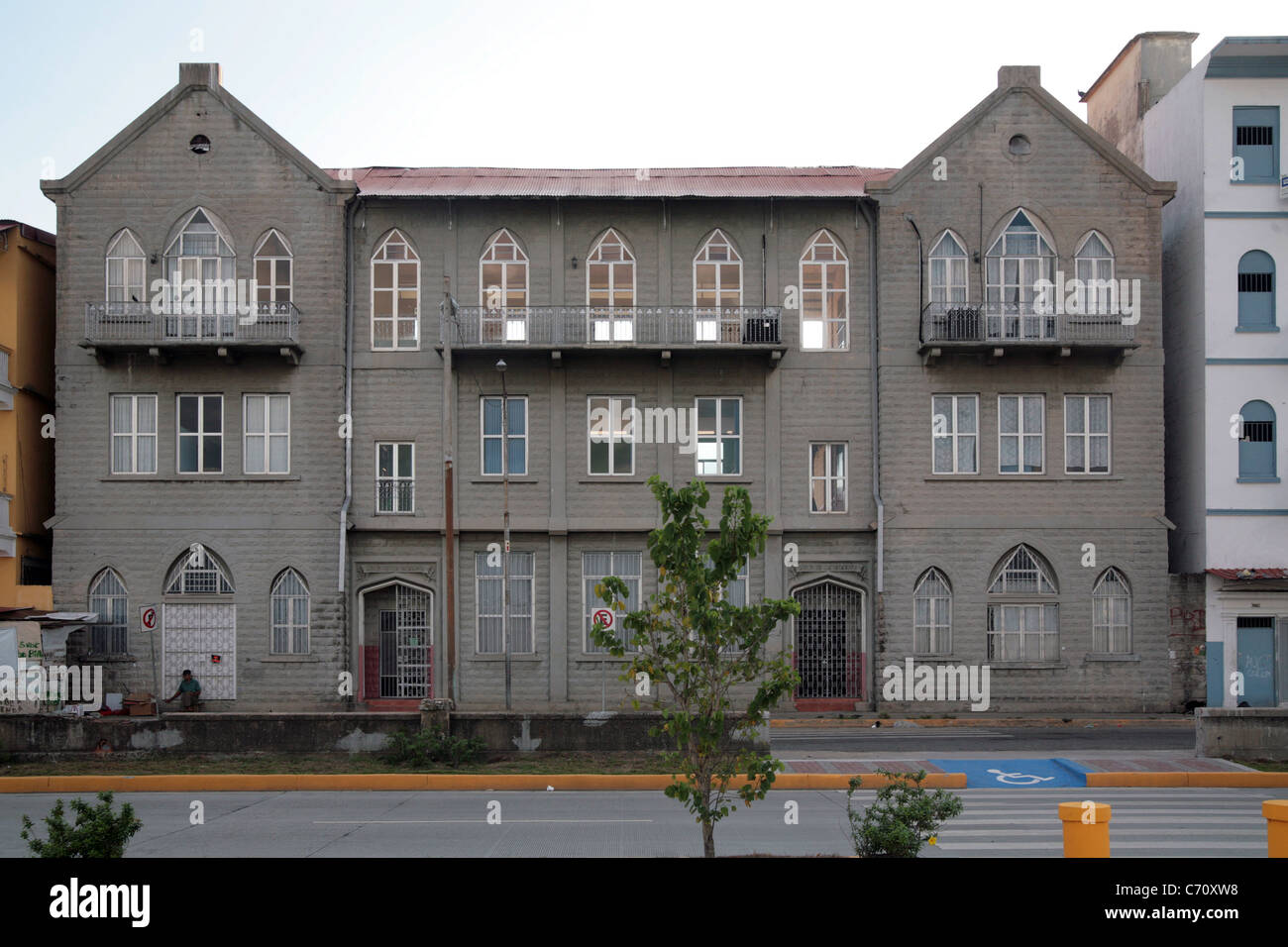 Old Malambo orphanage building Stock Photo - Alamy