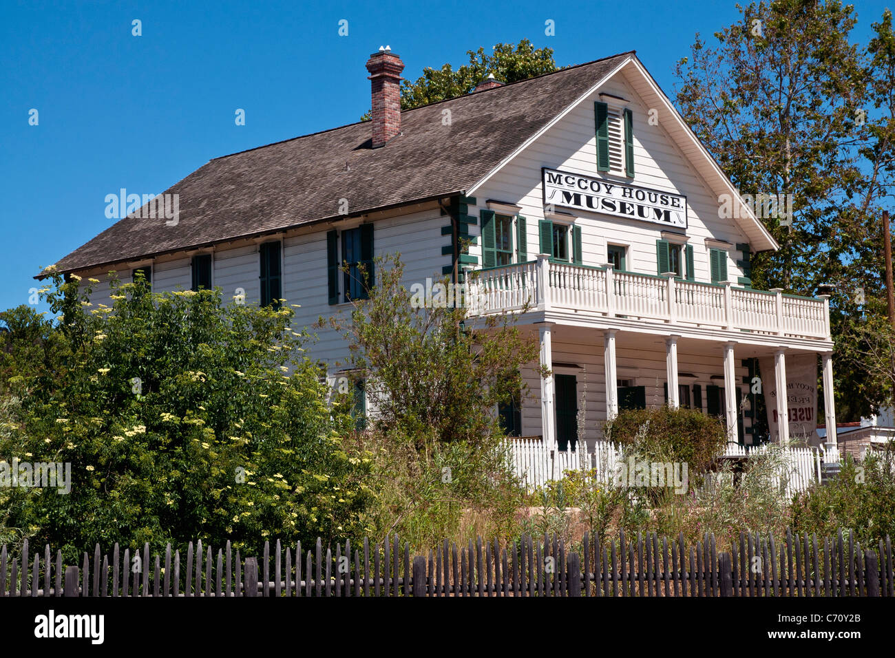 McCoy Museum in San Diego Old Town Stock Photo - Alamy