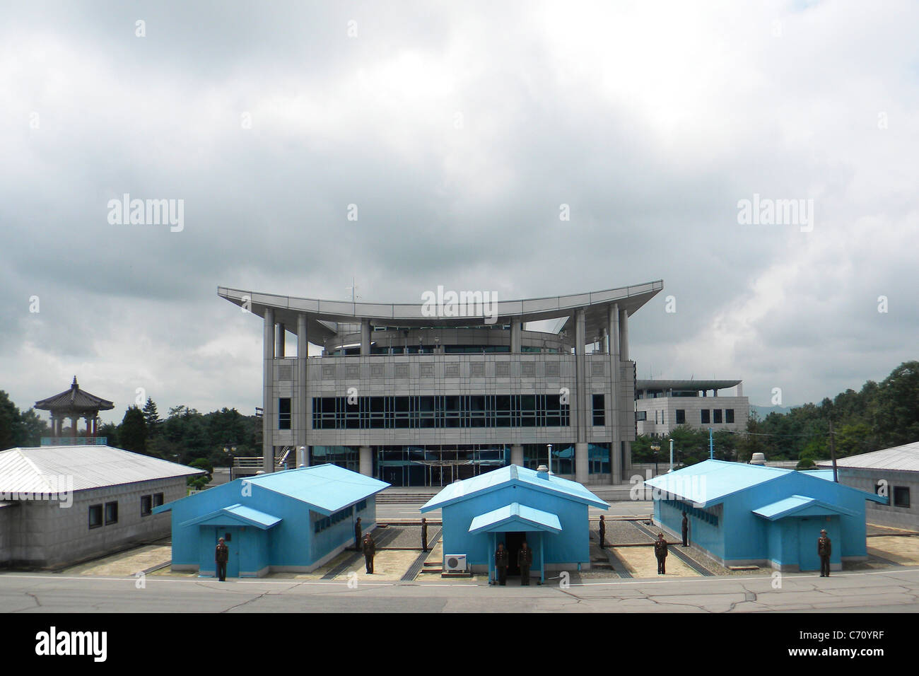 DMZ, Panmujon, North Korea Stock Photo - Alamy
