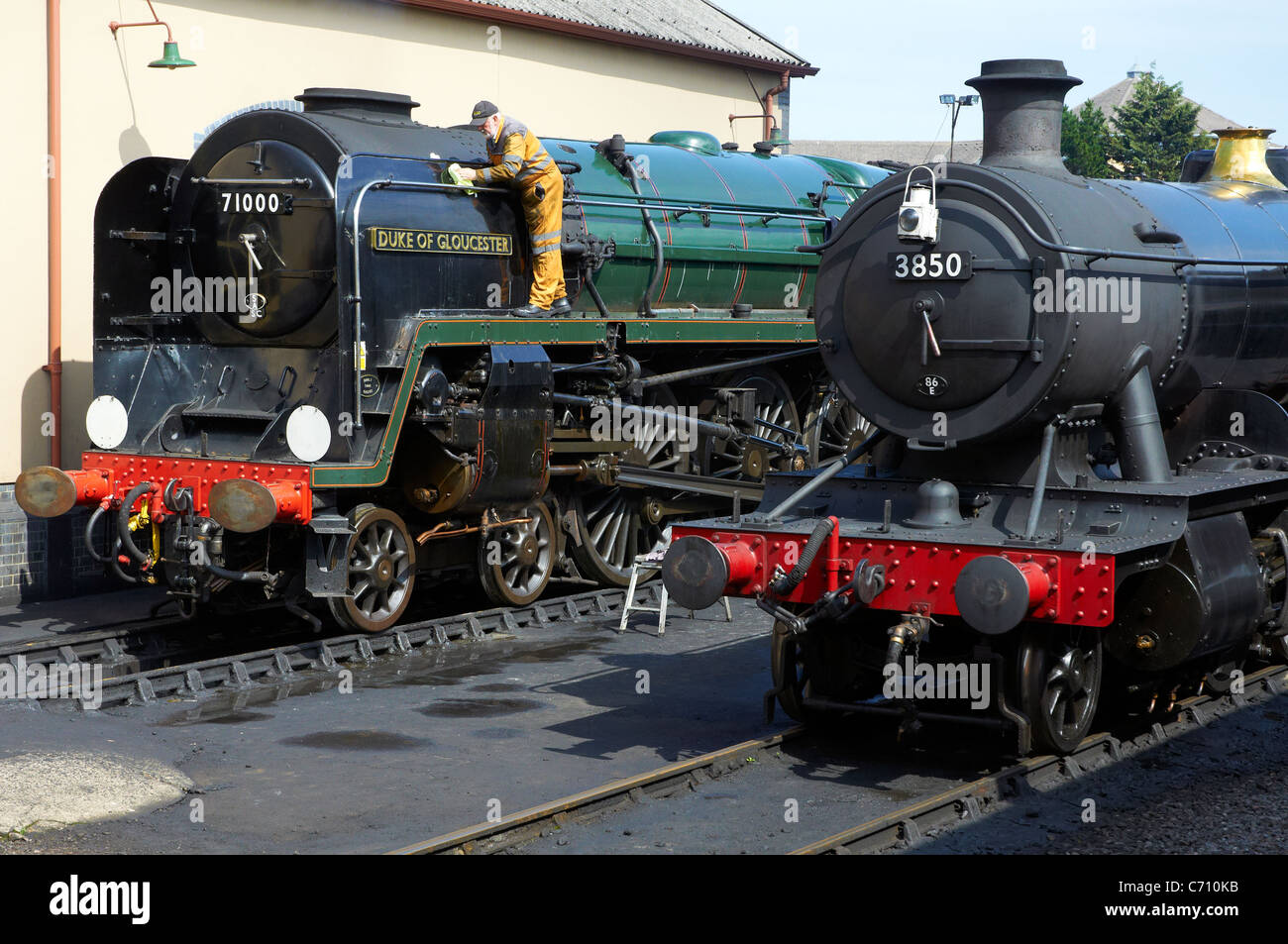 Steam loco 71000 duke gloucester hi-res stock photography and images ...