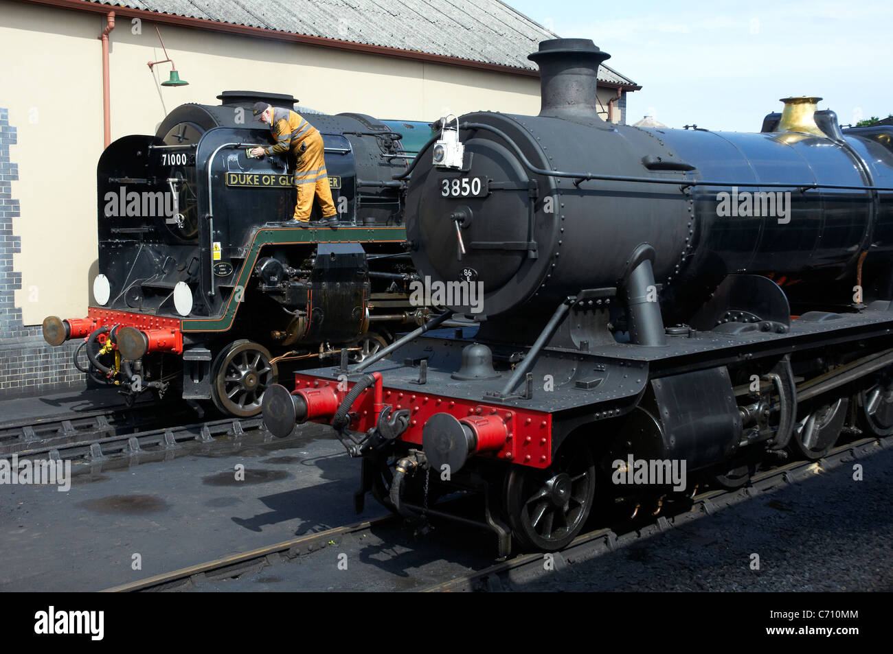 Steam loco 71000 duke gloucester hi-res stock photography and images ...