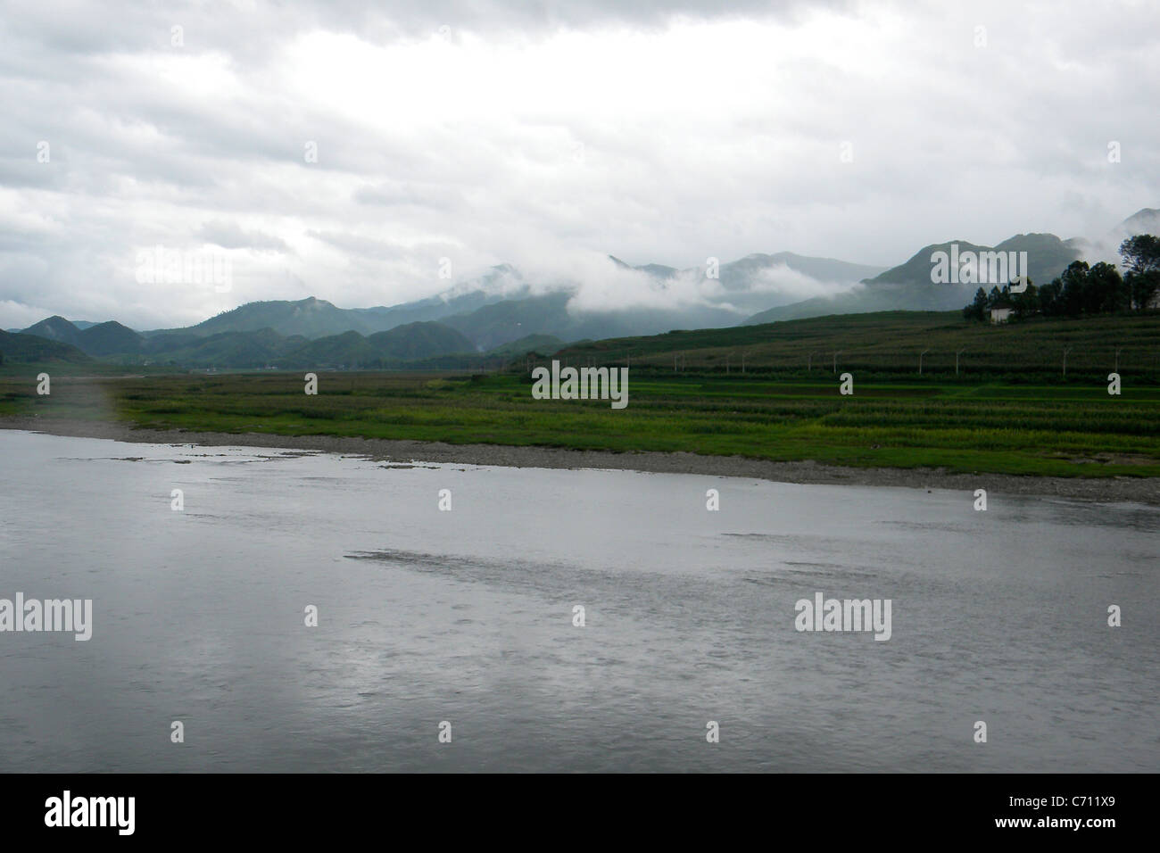 Landscape, Sariwon, North Korea Stock Photo - Alamy