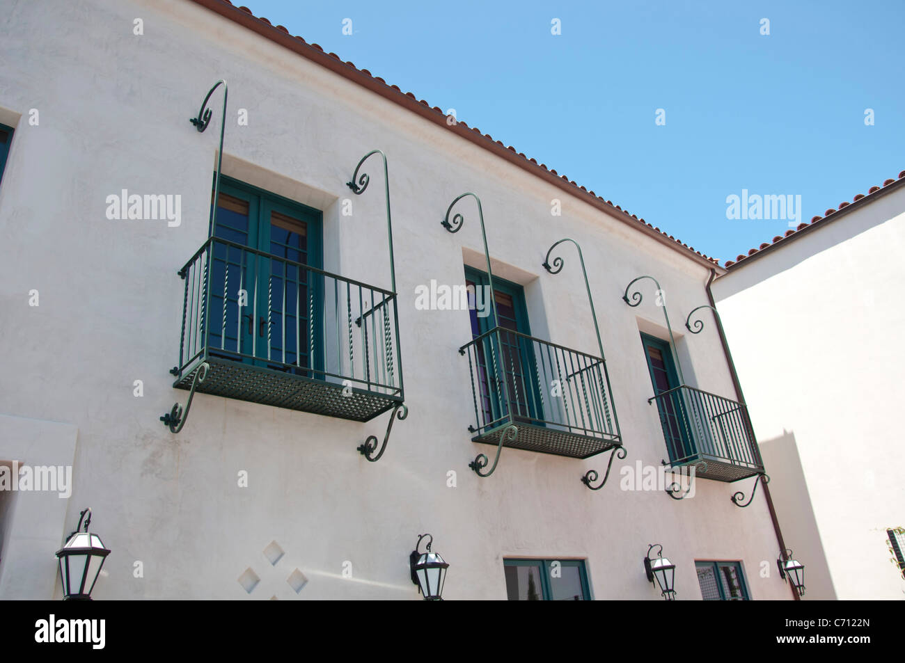 Santa on balcony hi-res stock photography and images - Alamy