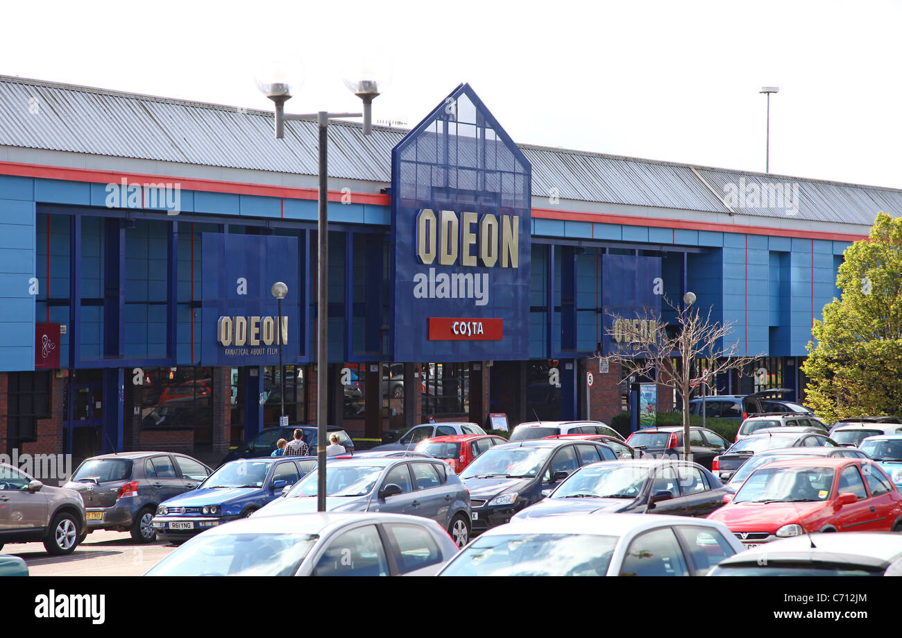 Odeon cinema multiplex complex Festival Park retail park Stoke-on-Trent ...