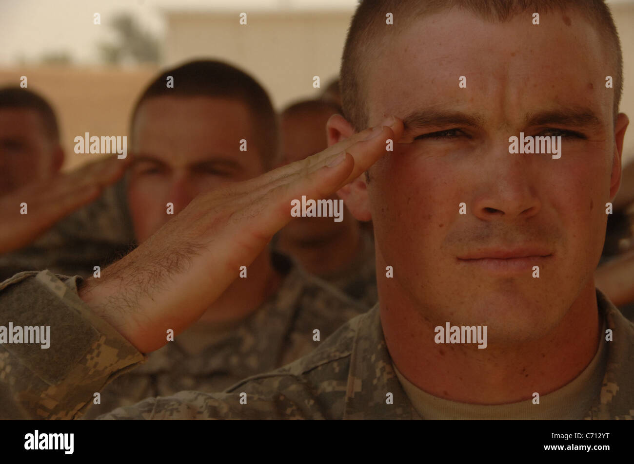 33rd division ceremony hi-res stock photography and images - Alamy