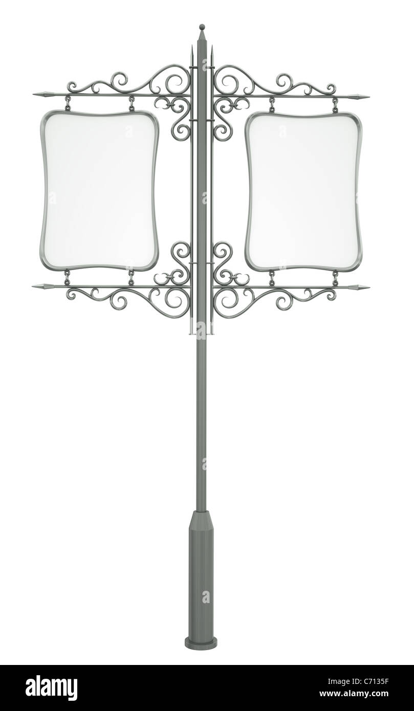 Vintage Street Sign Template