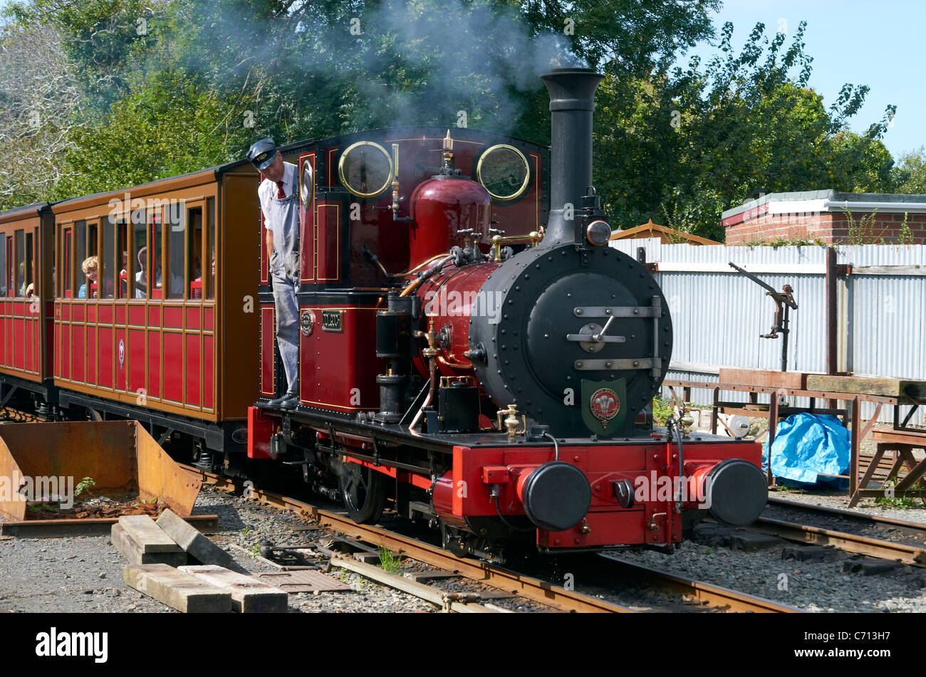 Talyllyn Railway, Tywyn, Gwynedd, Wales. This was the first preserved ...