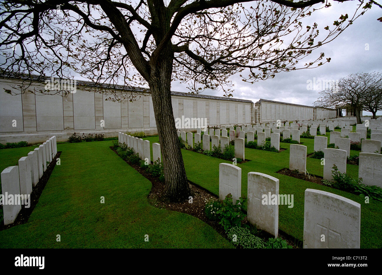 Dud Corner Memorial and cemetery Northern France maintained by the ...
