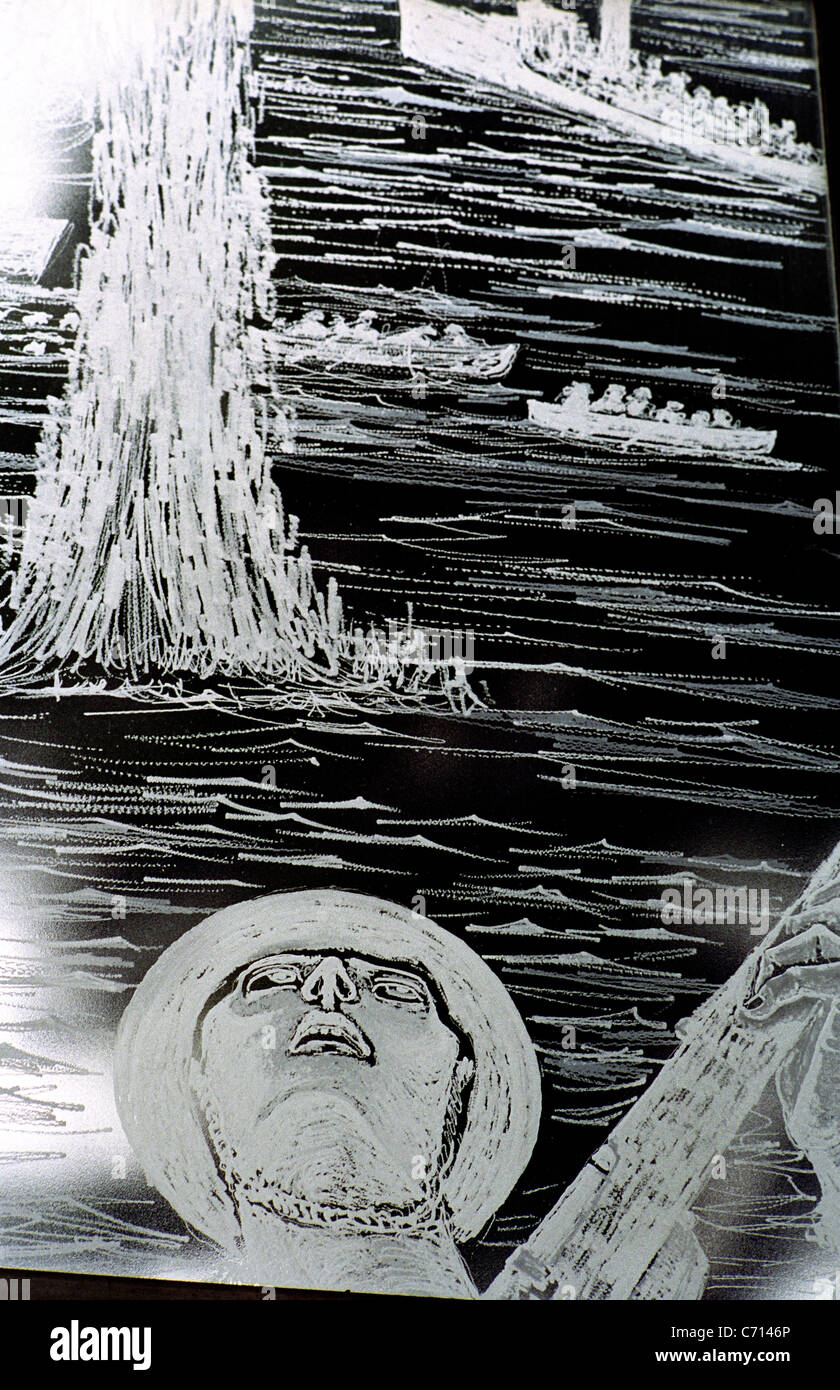 Dunkirk Memorial in Northern France. WW1 and WW2 Cemeteries maintained ...