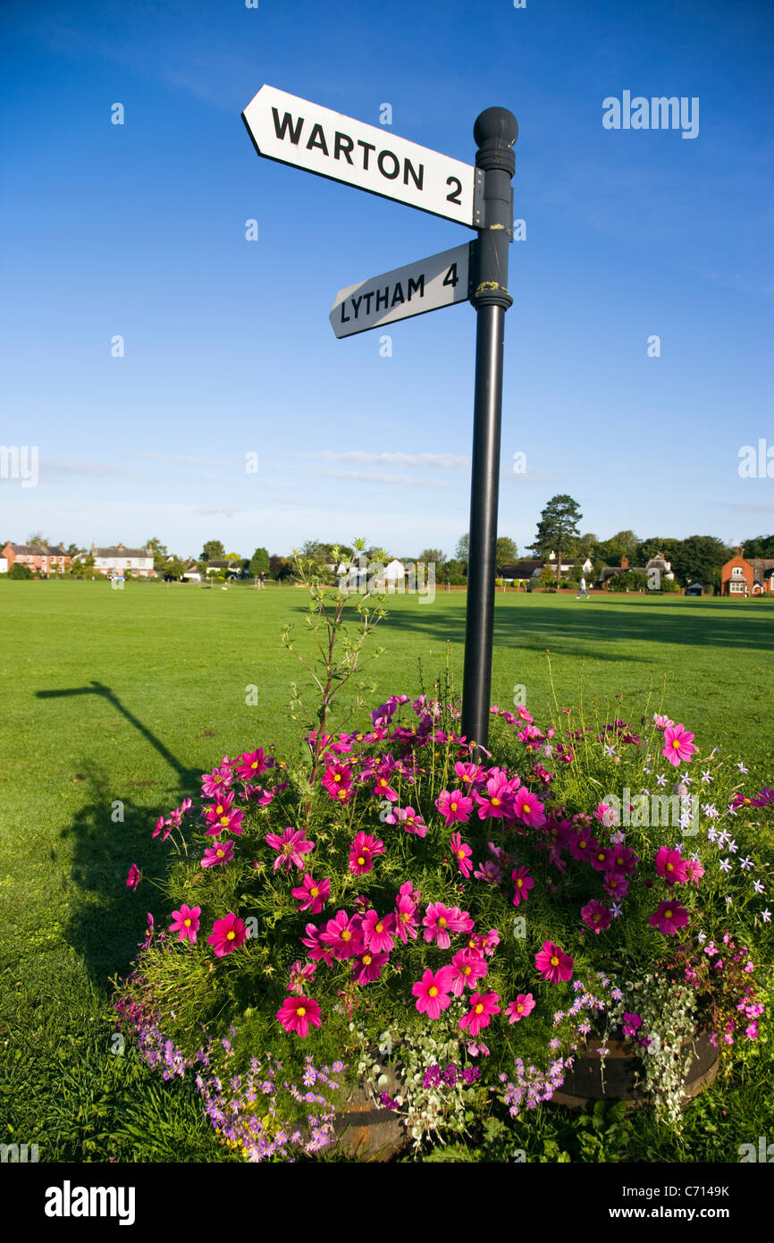 Village of Wrea Green near Lytham, Lancashire Stock Photo - Alamy