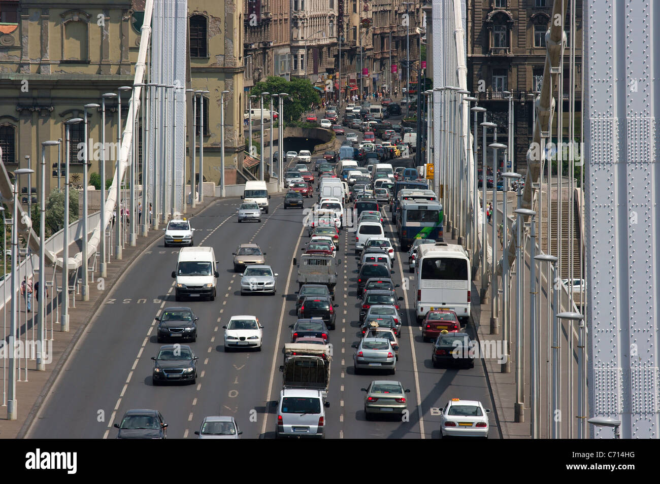 Transportation system daylight city bridge hi-res stock photography and ...