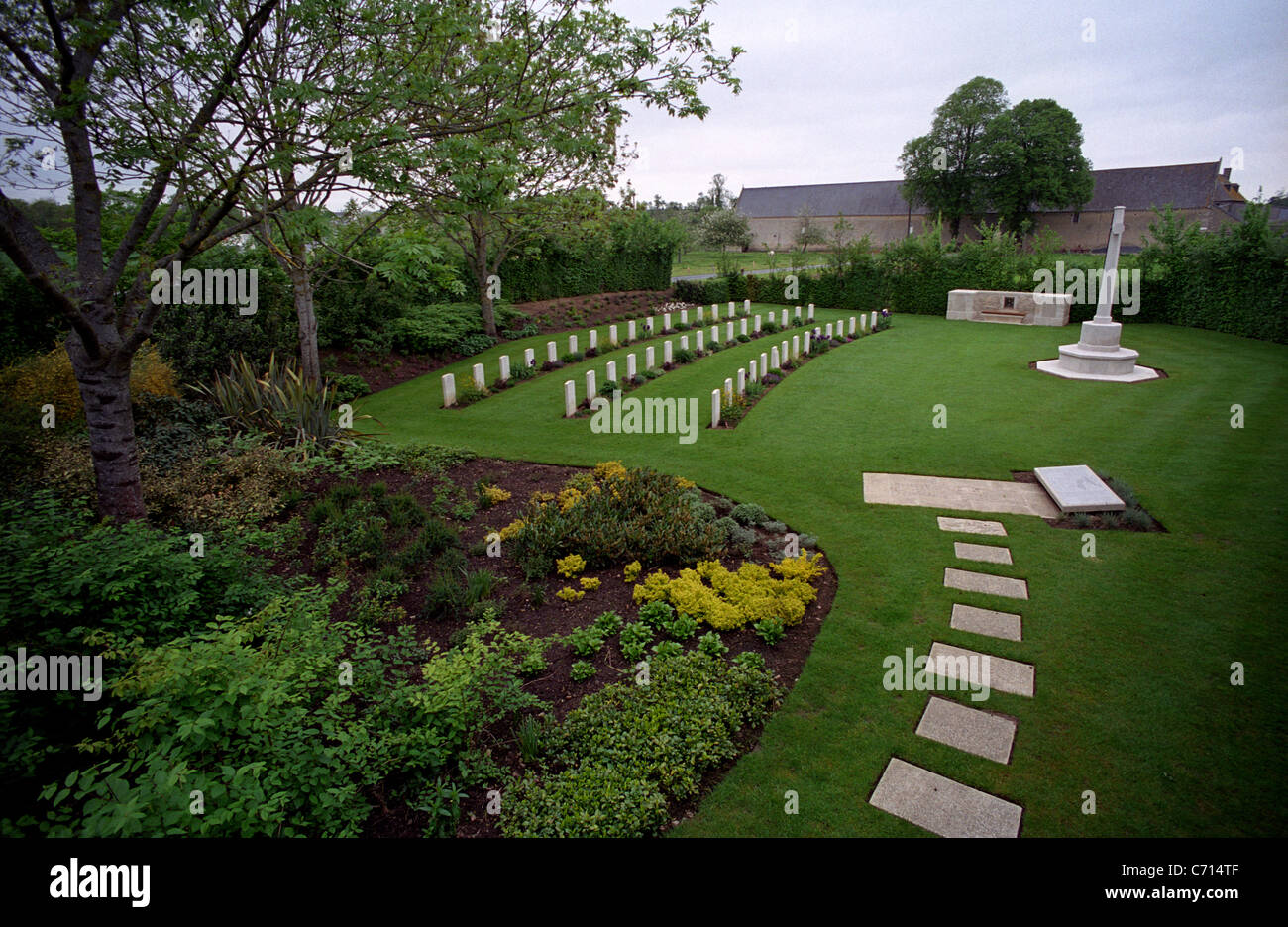 Jerusalem cemetery in Normandy France. WW1 and WW2 Cemeteries ...