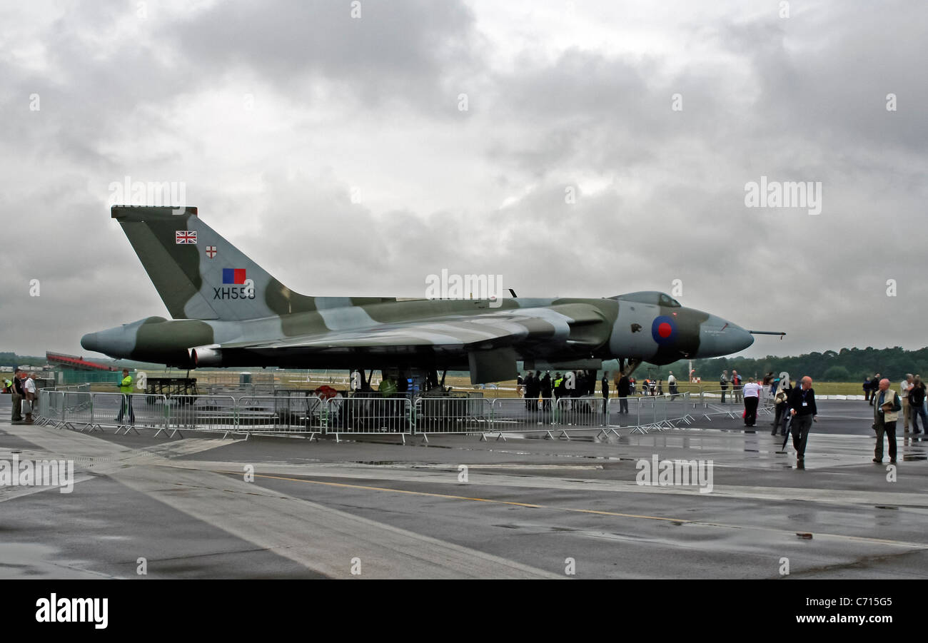The Avro Vulcan XH558 performed a stunning flight display at the ...