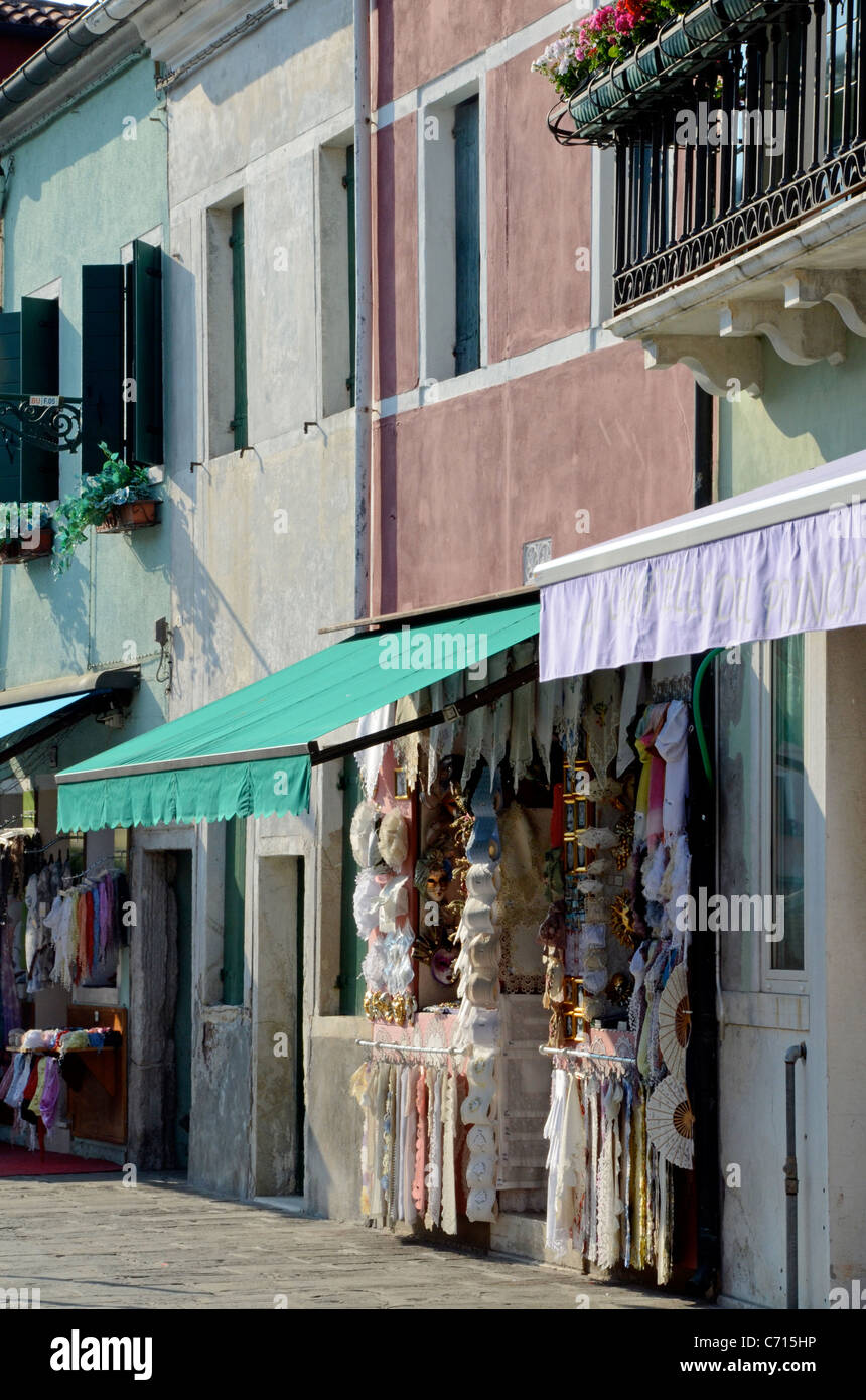Burano lace hi-res stock photography and images - Alamy