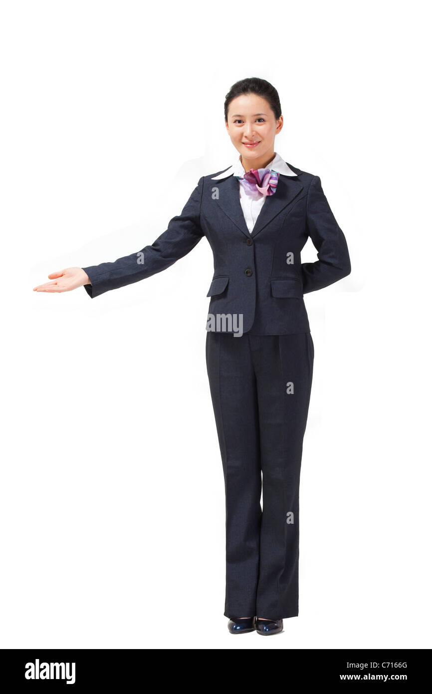 Business people sign front Cut Out Stock Images & Pictures - Alamy