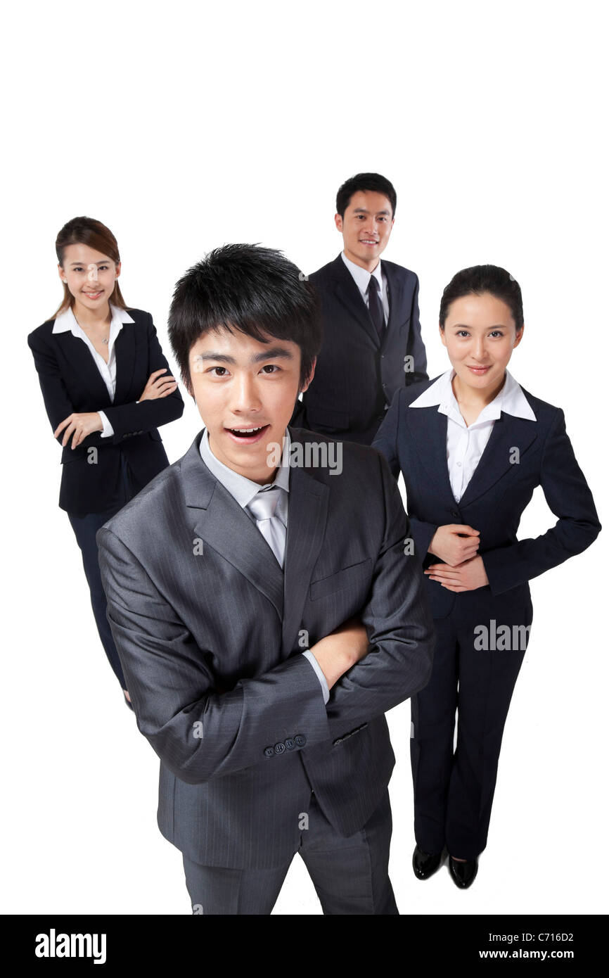 Profile of people looking Cut Out Stock Images & Pictures - Alamy