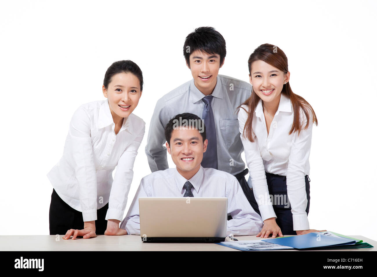 Business people profile hi-res stock photography and images - Alamy