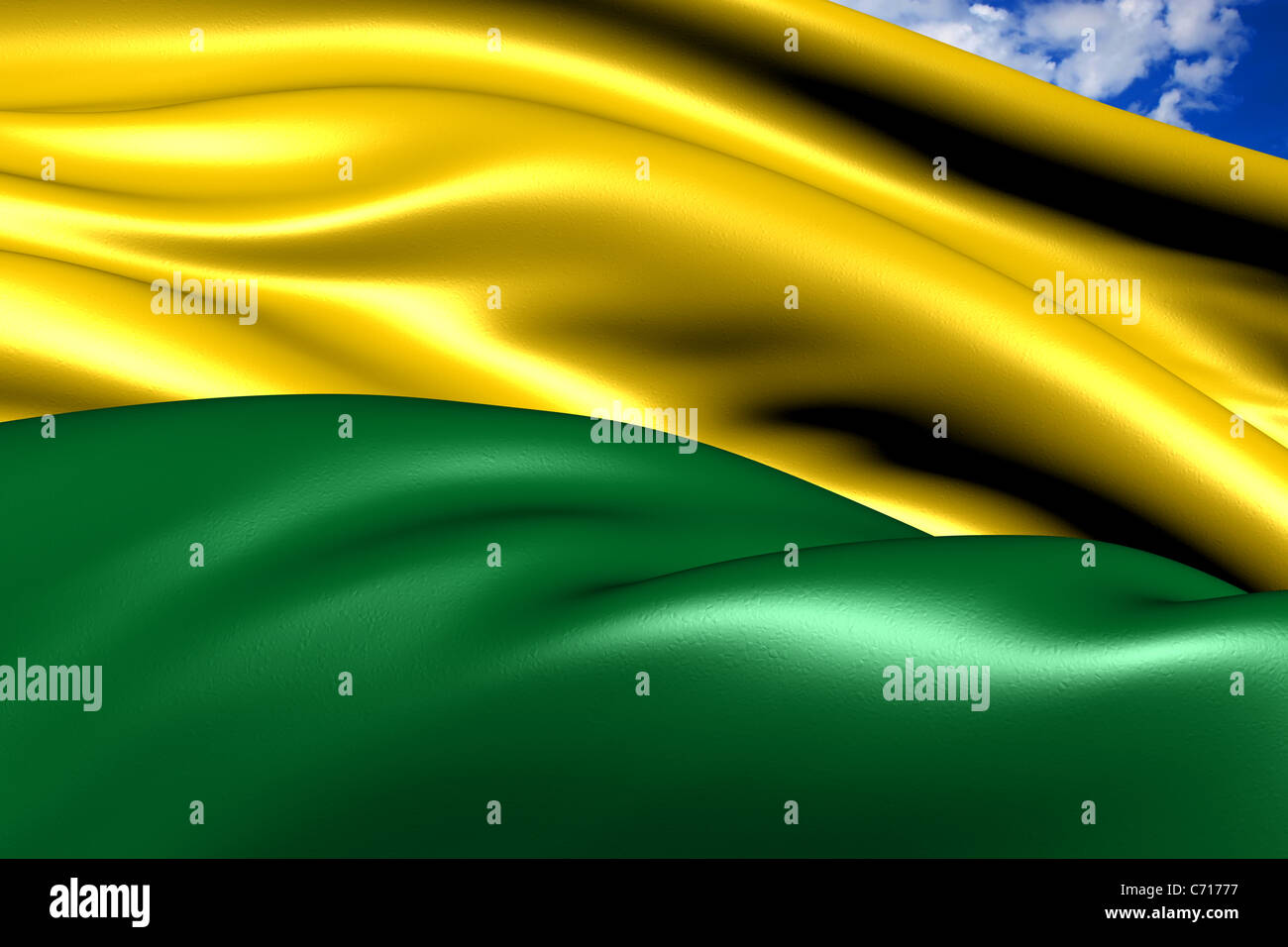 Flag of Hague. Close up Stock Photo - Alamy