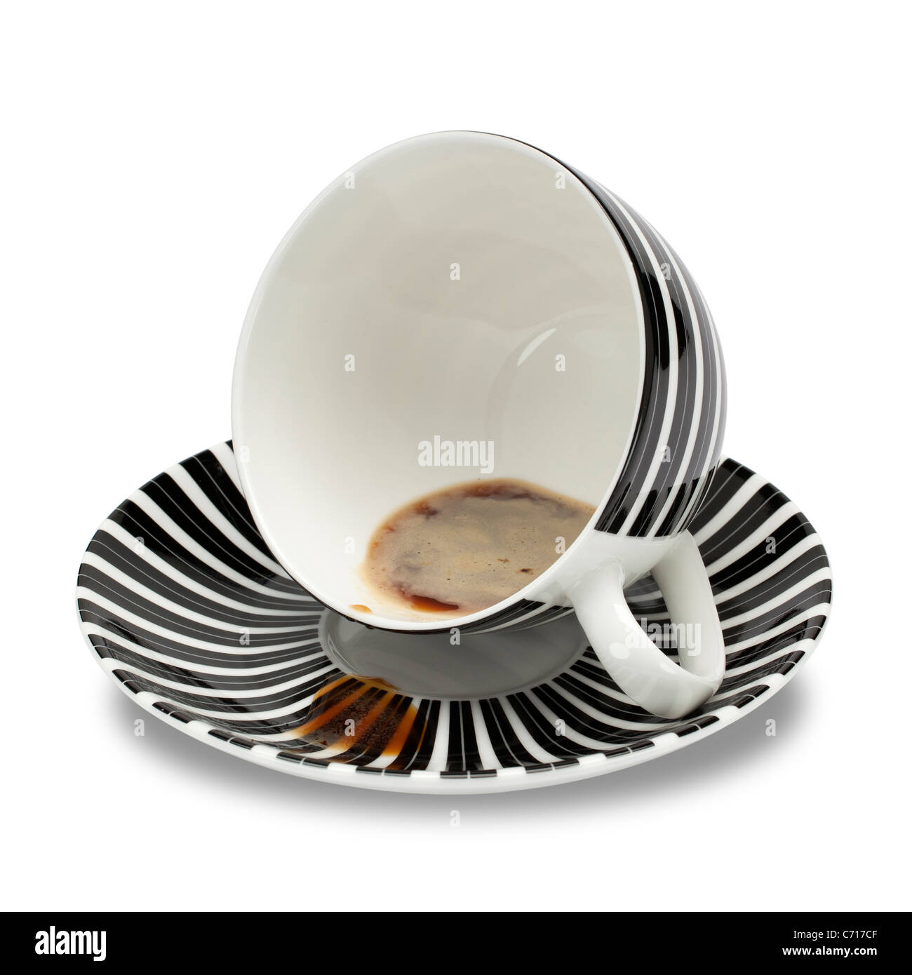Empty tea cup Cut Out Stock Images & Pictures - Alamy