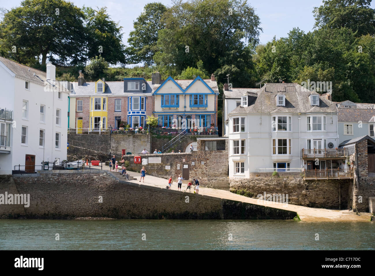 Bodinnick Cornwall Stock Photo - Alamy