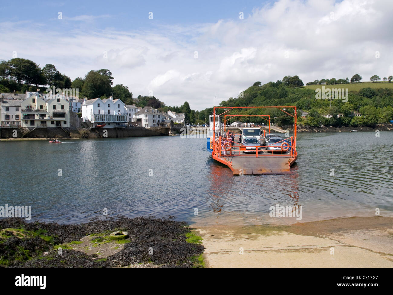 Bodinnick Cornwall Stock Photo - Alamy