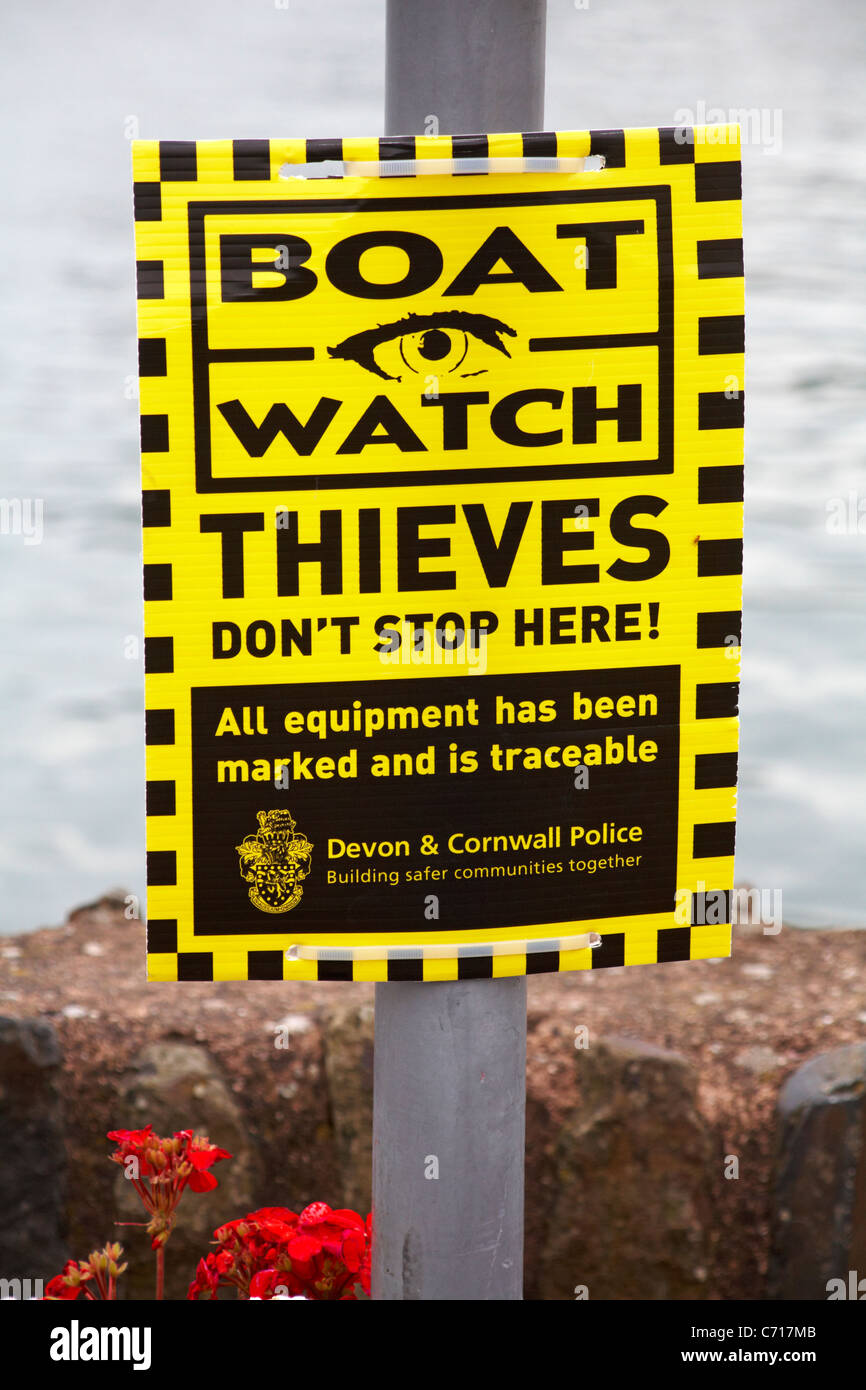 Stop the boat sign hi-res stock photography and images - Alamy