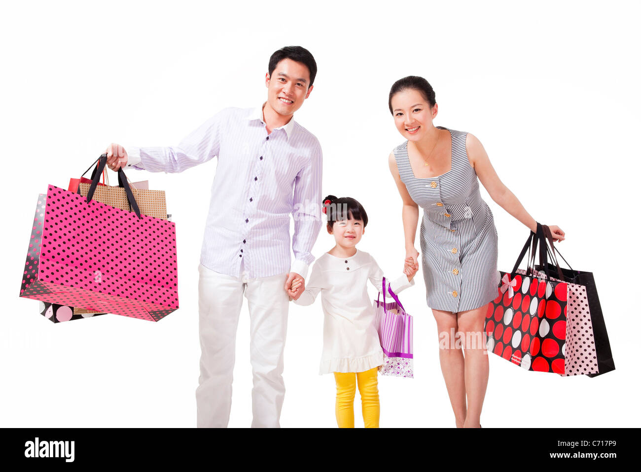Family fashion Cut Out Stock Images & Pictures - Alamy