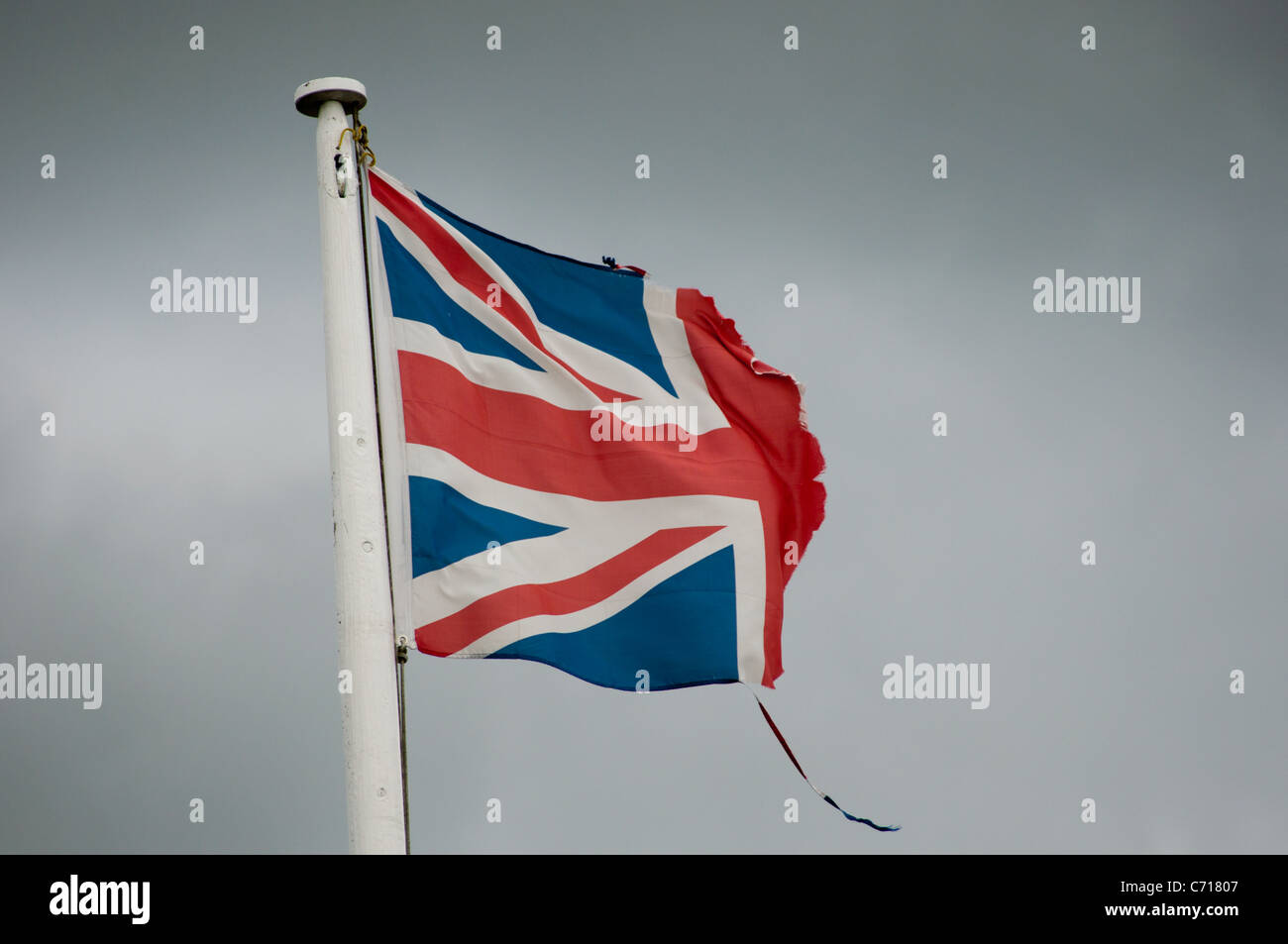 Torn union jack hi-res stock photography and images - Alamy