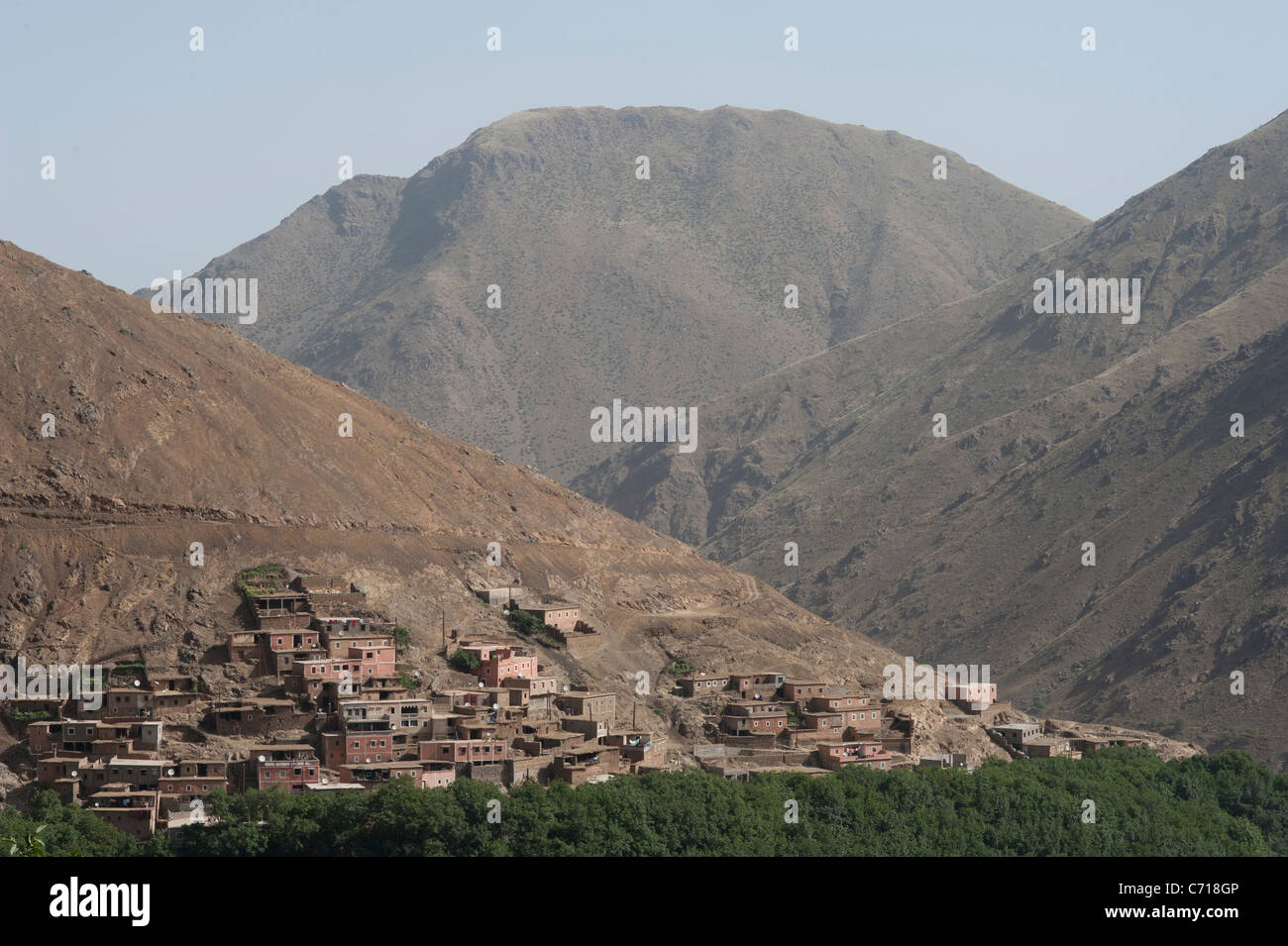 The mountain village of Imlil, High Atlas, Morocco Stock Photo - Alamy
