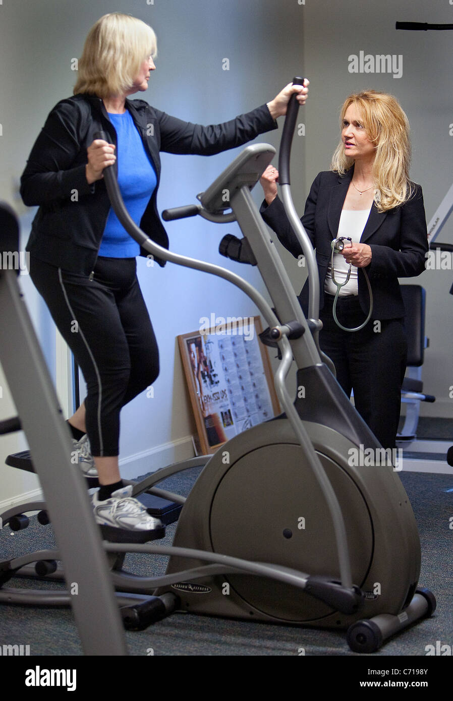 Physical therapy session in local hospital Stock Photo - Alamy