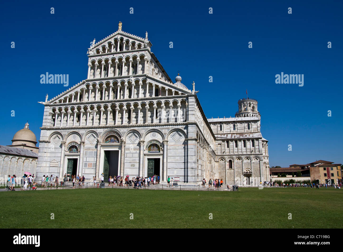 The duomo in Pisa Italy (Santa Maria Assunta or St Mary of the ...