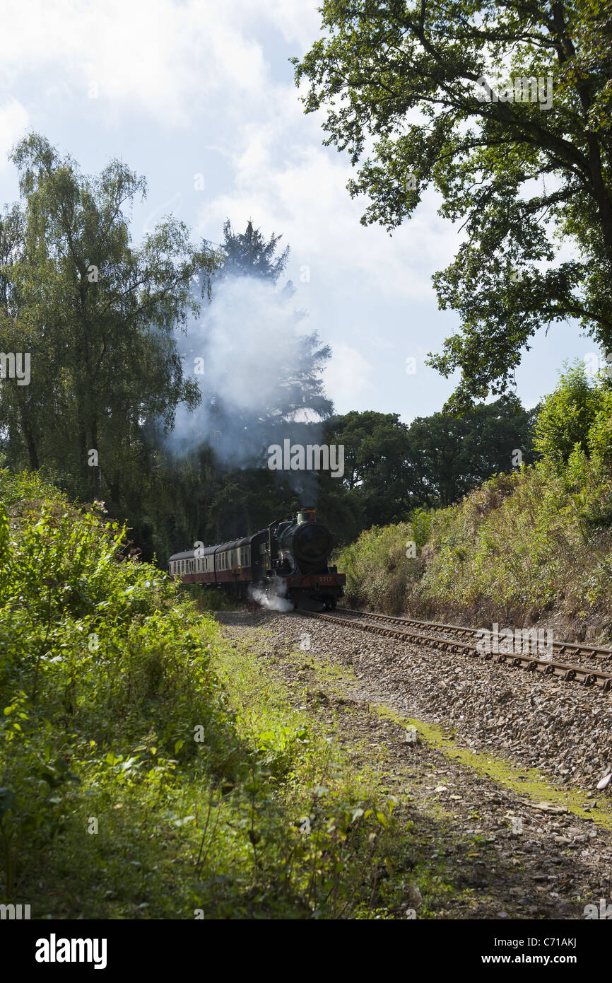 Cornish Branch Line Steam Stock Photo - Alamy