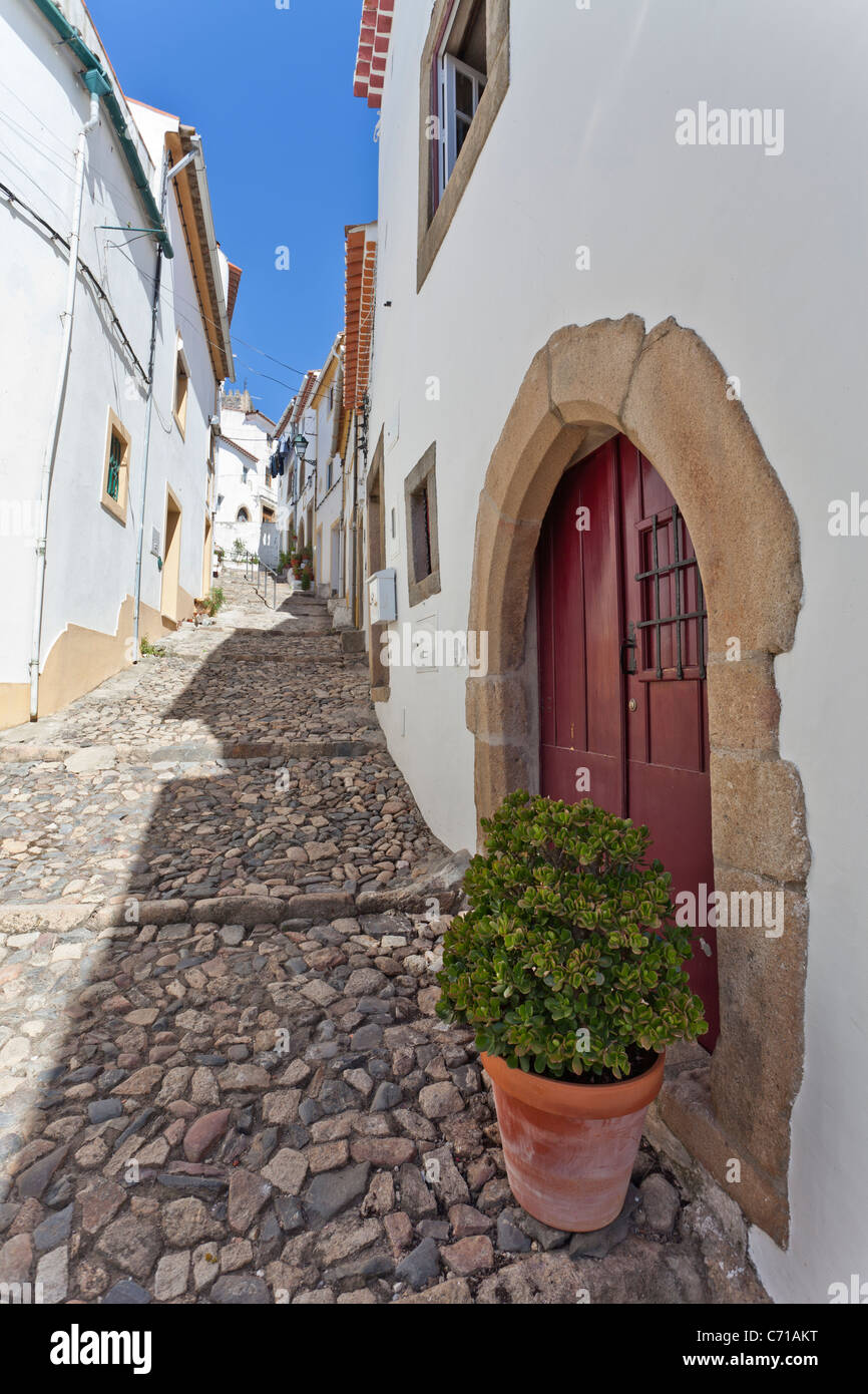 Medieval Jewish Quarter / Ghetto (Judiaria) in Castelo de Vide, Alto ...