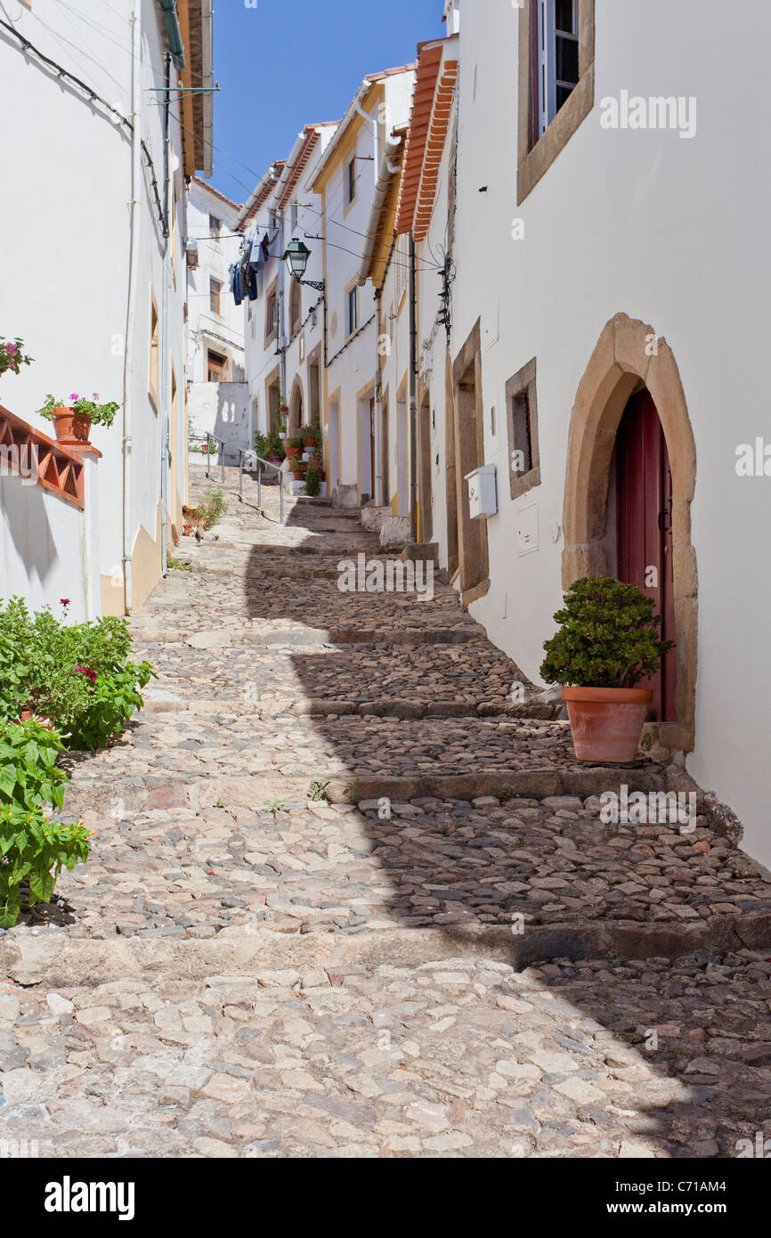 Medieval Jewish Quarter / Ghetto (Judiaria) in Castelo de Vide, Alto ...