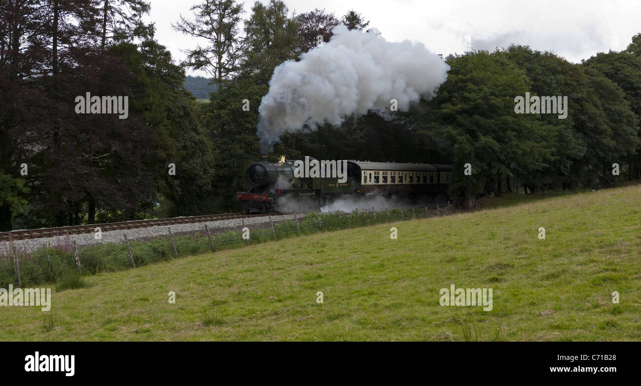 Cornish Branch Line Steam Stock Photo - Alamy