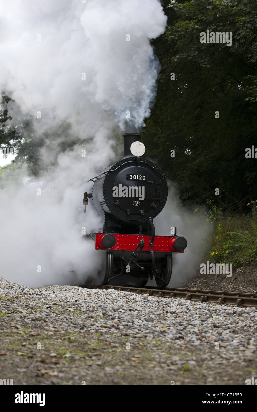 Cornish Branch Line Steam Stock Photo - Alamy