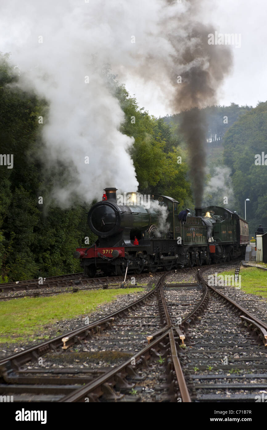 Cornish Branch Line Steam Stock Photo - Alamy
