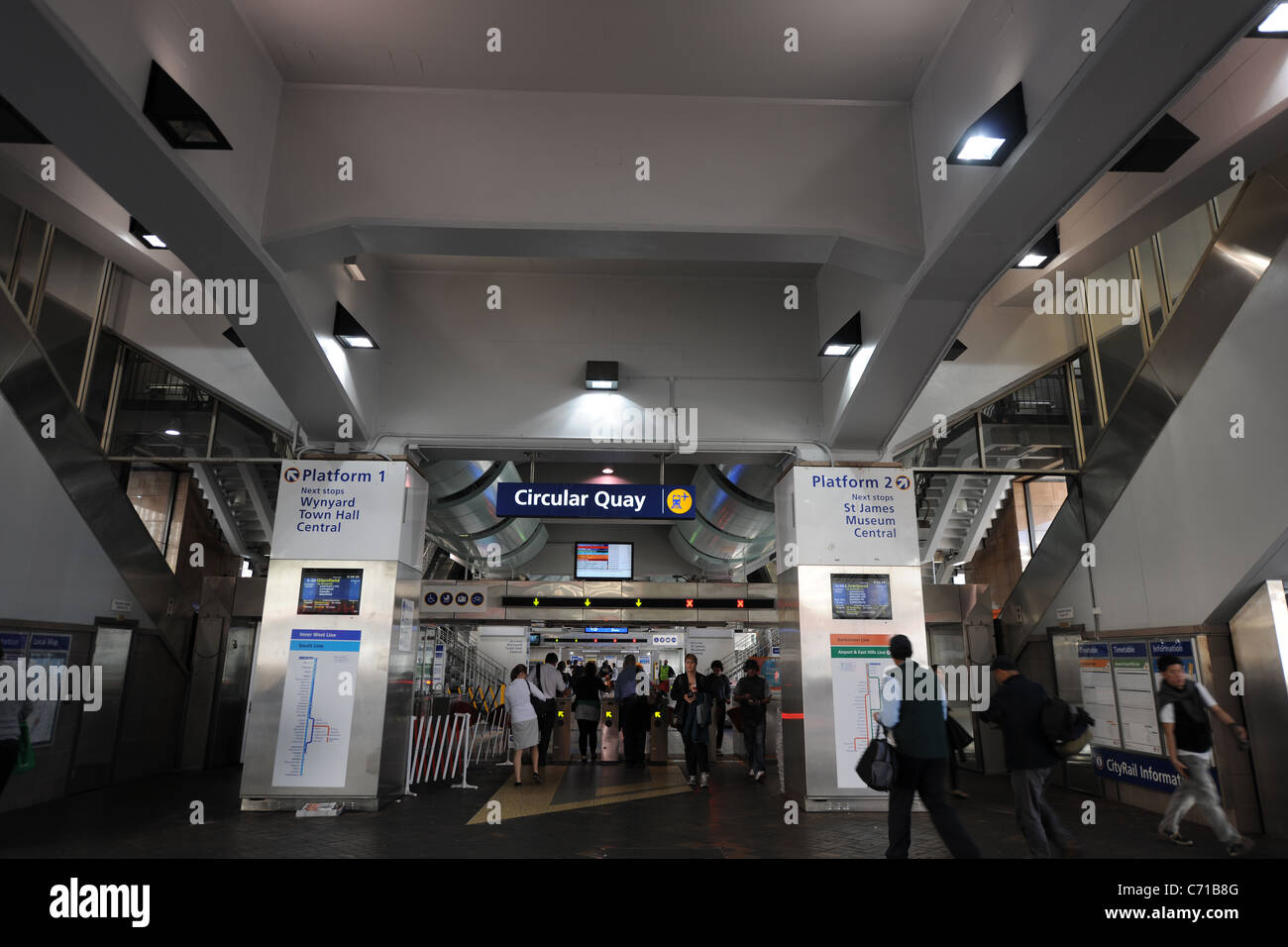 New rail station sydney hi-res stock photography and images - Alamy