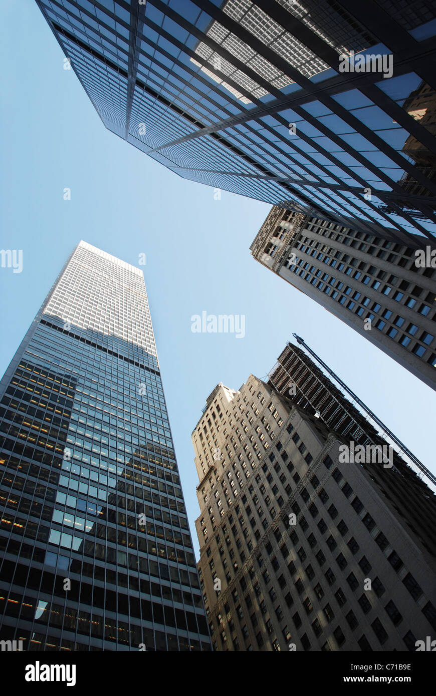 Modern buildings in New York City, New York Stock Photo - Alamy