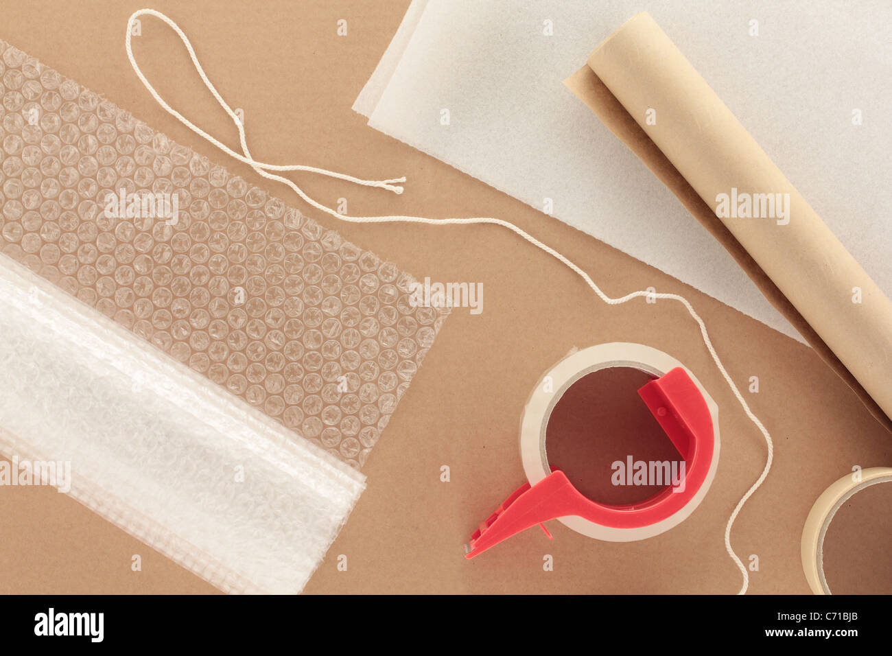 Packaging materials hi-res stock photography and images - Alamy