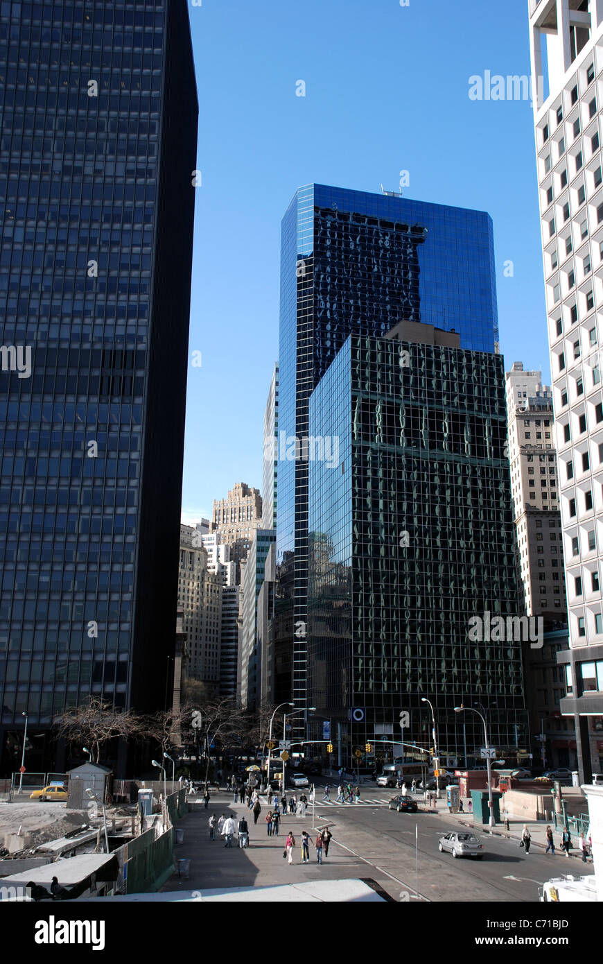 Modern buildings in New York City, New York Stock Photo - Alamy