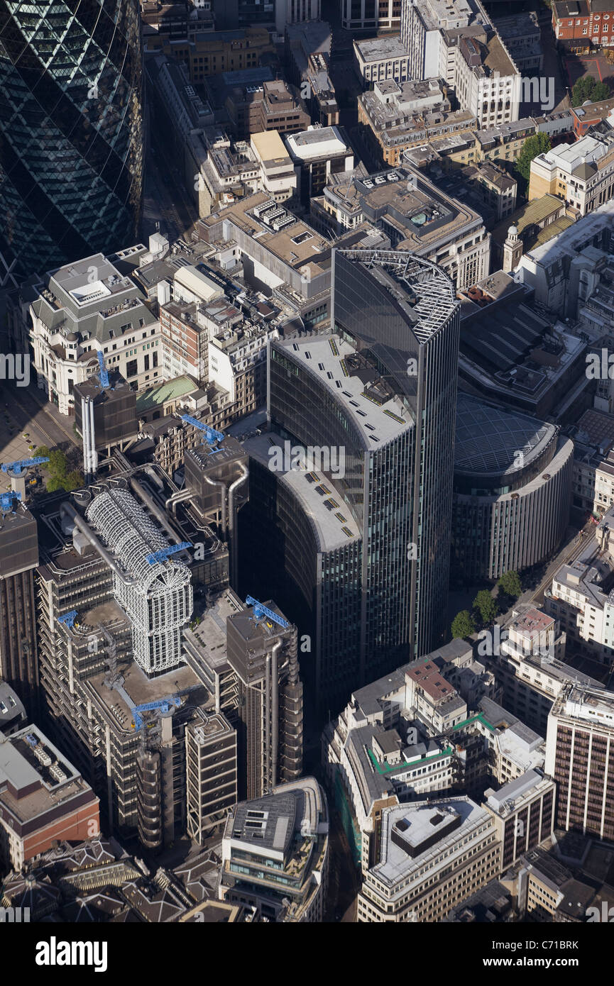 Aerial view of London building Stock Photo - Alamy